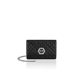 Philipp Plein Damen Umh&auml;ngetasche "Schultertasche"02, schwarz, Taschen