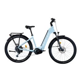 WANTED E-Bike "Bosch Performance Line CX Gen5 Mittelmotor", 48,5cm, 29 Zoll (73,66cm)urban blau matt, schwarz, Elektrofahrr&auml;der, Unterst&uuml;tzung bis 25