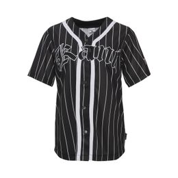 Karl Kani Herren T-Shirt "Karl Kani Herren"schwarz, sanftes wei&szlig;, Gr. S, gestreift, 100% Polyester (Recycelt), Shirts