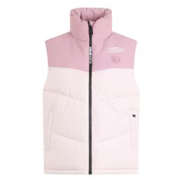 Plein Sport Damen Kurzweste "Kurze Weste"03, rose, pink, Gr. S, Obermaterial: 100% Polyester. Futter: 100% Polyester. F&uuml;llung: 100% Polyester, Westen