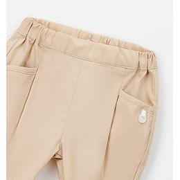 IDO M&auml;dchen Outdoorhose "BABY GIRL TROUSERS"beige, Gr. 74, 69% Baumwolle, 27% Polyamid, 4% Elasthan, Hosen