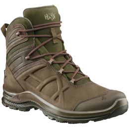 HAIX Damen Outdoorschuh "BLACK EAGLE Nature GTX mid", Gr. 10hellbraun, braun, Nubukleder, Schuhe, warm gef&uuml;ttert