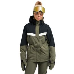 Roxy Damen Snowboardjacke "15K Glacial Grace"beetle, Gr. XL, Obermaterial: 100% Polyester., Jacken