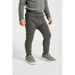 name it M&auml;dchen Leggings "NMMWANG WOOL NEEDLE LONGJOHN SOLID NOOS", Gr. 104morel, Strick, Obermaterial: 100% Wolle, unifarben, Hosen, aus reiner