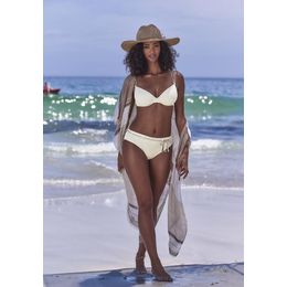 s.Oliver B&uuml;gel-Bikini-Top 'Ada' beige Gr. 44 Cup B. Mit Flechtdetails. Mit B&uuml;gel. Nachhaltig.