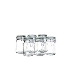 M&auml;ser M&auml;ser Einmachglas mit Deckel, 1,05 l GOTHIKA Transparent