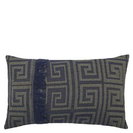 Zoeppritz Kissen Sunny Leg 30x50 gr&uuml;n - huntergreen 100% Baumwolle