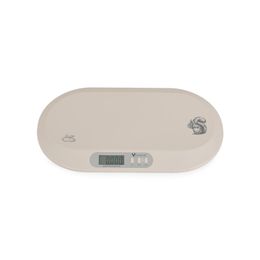 Cangaroo Babywaage Peanut Ma&szlig;band LCD-Display Tara-Funktion Haltefunktion 20 kg grau