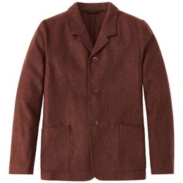 About Companions Herrensakko Herringbone S Rostrot