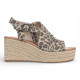 Blowfish Malibu Damen Leopardenmuster Wedge Slingbacks Heel Sandalen &ndash; Amira