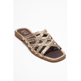 Alisha Leder Slide Sandale