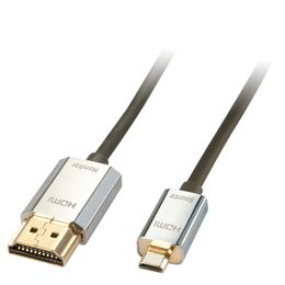 Lindy 41678 CROMO Slim High-Speed-HDMI -Kabel A/D 3m - mit Ethernet