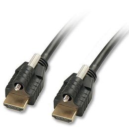 Lindy 41388 HDMI -Kabel mit Ethernet & 2x Steckerschloss, Typ A/A, 5m