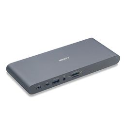 Lindy DST-Pro 5K XT, USB C Laptop Dockingstation - mit 24W PSU
