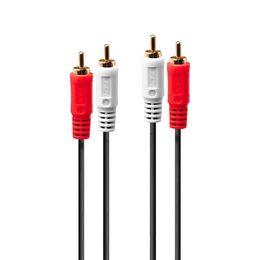 Lindy 35666 Premium Audiokabel (Cinch), Stecker/Stecker, 20m - Premium Audiokabel mit