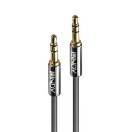 Lindy 35324 5m 3.5mm Audiokabel, Cromo Line - 3.5mm Stecker an Stecker