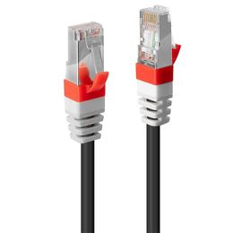 Lindy 45370 20m Cat.6A S/FTP LSZH Netzwerkkabel, schwarz - RJ45-Stecker, 500MHz, Kupf