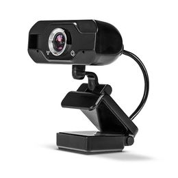 Lindy 43300 Full HD 1080p Webcam mit Mikrofon - 1080p Webcam f&uuml;r scharfe und fl&uuml;ssige