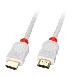 Lindy 41413 HDMI High Speed Kabel wei&szlig; 3m - HDTV & HDCP kompatibel