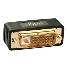 Lindy 41098 DVI-D Port Saver / Steckeradapter PREMIUM M/F - Sch&uuml;tzt DVI Ports vor Bes