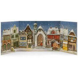 Richard Sellmer Verlag Adventskalender Die kleine Stadt von 1946