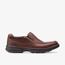 Clarks Bradley Freie Tan Tumbled Schuhe