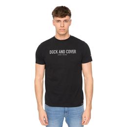 Duck and Cover - "Walpole" T-Shirt f&uuml;r Herren (Schwarz)