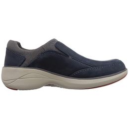 Clarks Un Rise Step Mens Blue Boat Schuhe