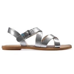 Toms Shoes Toms Sizilien Womens Silbersandalen