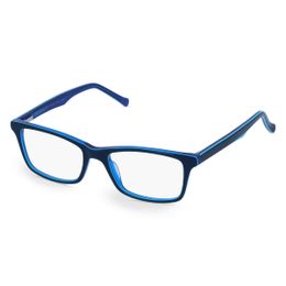 Fielmann ABC 044 FLEX FA Brille Teenager | Fassung: Vollrand, Quadratisch, Blau
