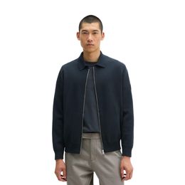 Marc O'Polo MARC O'POLO Herren Cardigan "aus zertifizierter Bio-Baumwolle"peppercorn grau, Gr. S, unifarben, Obermaterial: 100% Baumwolle, Strickjacken