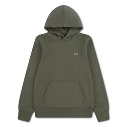LEVI'S KIDS Jungen Hoodie "LVB MINI BATWING PULL OVER HOO"olive night, Gr. 6, Sweatware, Obermaterial: 60% Baumwolle, 40% Polyester, Sweatshirts, for