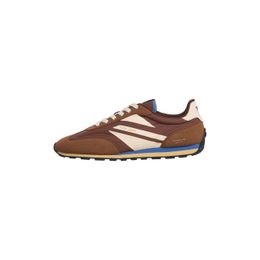 Pepe Jeans Herren Trainingsschuh "trainers JASON BRAND M", Gr. 42cognac braun, 55% Polyester, 45% Polyurethan, Schuhe