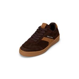 Marc O'Polo MARC O'POLO Damen Sneaker "aus softem Veloursleder", Gr. 41burnt coffee, Obermaterial: 100% Leder, unifarben, Schuhe