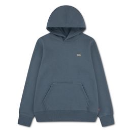 LEVI'S KIDS Jungen Hoodie "LVB MINI BATWING PULL OVER HOO"schwarz slate, Gr. 6, Sweatware, Obermaterial: 60% Baumwolle, 40% Polyester, Sweatshirts,