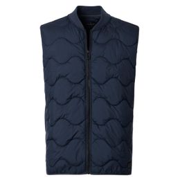 Casamoda Herren Steppweste "Casamoda Steppweste uni", blau, Gr. 6XL, 60% Baumwolle, 40% Polyester, Westen