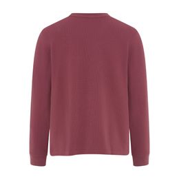 BOSS Orange Herren Sweatshirt "We Tempest"medium rot618, Gr. S, unifarben, Sweatware, Obermaterial: 82% Baumwolle, 12% Polyamid, 6% Elasthan,