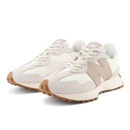 New Balance Herren Sneaker "327", Gr. 40,5moonbeam, Leder, Synthetik, Schuhe, mit Gummilaufsohle, f&uuml;r Erwachsene, im neutralen Design