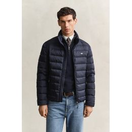 Gant Herren Steppjacke "LIGHT DOWN JACKET"evening blau, Gr. 5XL, unifarben, Web, Obermaterial: 100% Polyester. Futter: 100% Polyester. Wattierung: