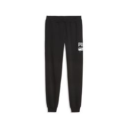 Puma Damen Sporthose "Puma Sport Logo Play Fleece Sweathose Herren"schwarz, Gr. L, Obermaterial: 34% Polyester, 66% Baumwolle. Rippe: 97% Baumwolle,