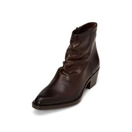Marc O'Polo MARC O'POLO Damen Stiefelette "aus edlem Kalbleder", Gr. 37schwarz coffee, Obermaterial: 100% Leder, unifarben, Schuhe
