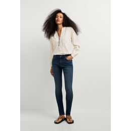 Pepe Jeans Damen Skinny-fit-Jeans "skinny fit jeans SKINNY JEANS MW REGENT"used tinted schwarz powerflex, Gr. 28, 59% Modal, 39% Polyester, 2%