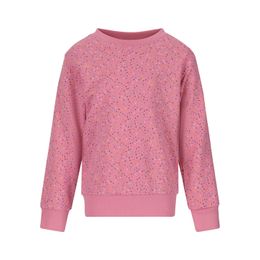 ZIGZAG Jungen Sweatshirt "Tilby"pink, Gr. 6, unifarben, 60% Baumwolle, 40% Polyester, Sweatshirts, im atmungsaktivem Basic-Design