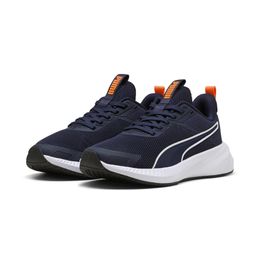 Puma Jungen Sneaker "Flyer Lite 4 Laufschuhe Jugendliche", Gr. 37navy wei&szlig; blau, Obermaterial: Textil, Synthetik. Futter: Textil. Innensohle: Textil.