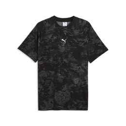 Puma Herren T-Shirt "Puma Sport Camo T-Shirt Herren"schwarz, Gr. S, Obermaterial: 100% Baumwolle. Rippe: 30% Polyester, 70% Baumwolle, Shirts