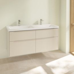 Villeroy & Boch Villeroy & Boch Subway 3.0 Schrank mit Doppelwaschtisch, 4 Ausz&uuml;ge, 4A71D1RW+C56802VN,