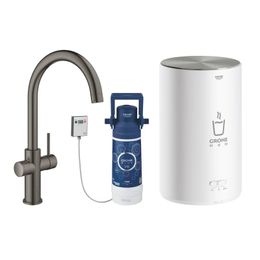 Grohe Blue Home K&uuml;chenarmatur mit Soda- und Filtersystem, schwenkbar, 31455DC1#CH,