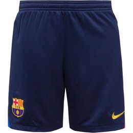 Nike FC BARCELONA HOME Fu&szlig;ballshorts Kinder - Gr&ouml;&szlig;e 128/134 - blau