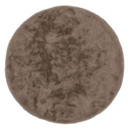 Sch&ouml;ner Wohnen Kollektion Sch&ouml;ner Wohnen Kollektion Kunstfell-Teppich 'Tender' cappuccino &Oslash; 120 cm