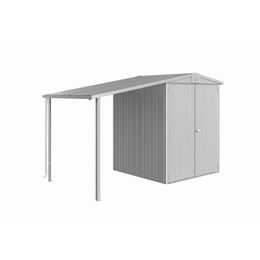 BioHort Seitendach silber-metallic 156 x 150 cm f&uuml;r Ger&auml;tehaus 'Europa' Gr. 2/3/4A